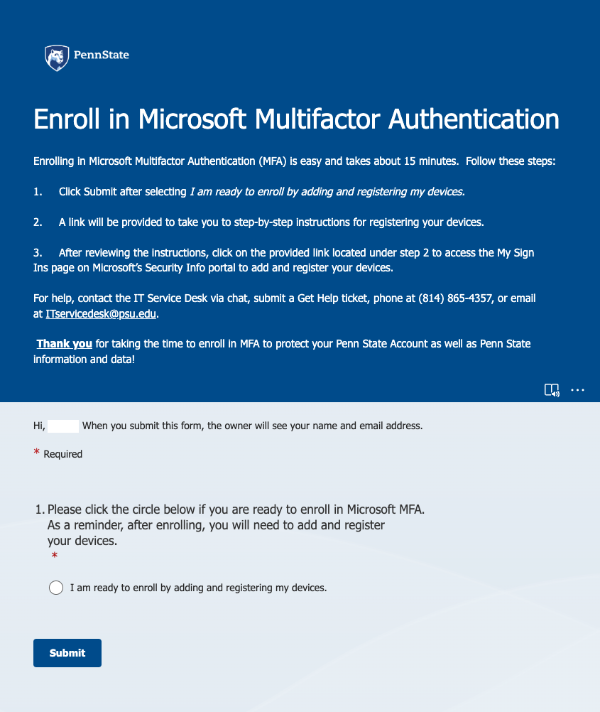 Knowledge Article View - Penn State's IT Help Portal