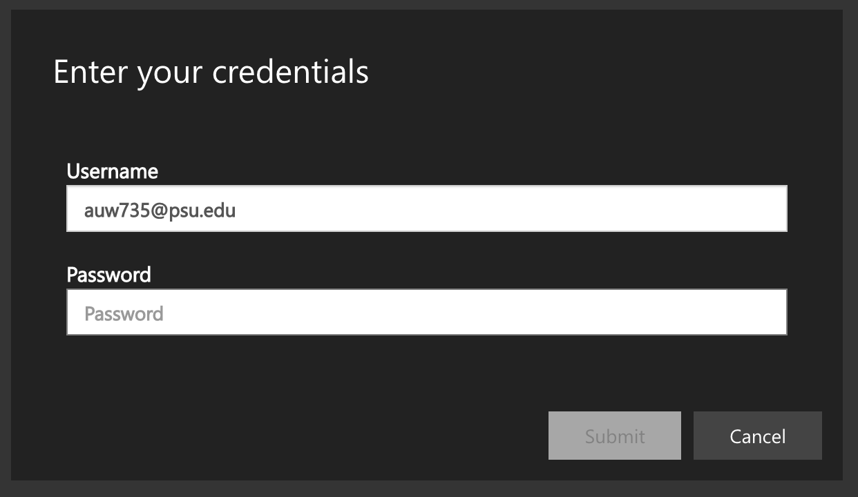 Knowledge Article View - Penn State's IT Help Portal