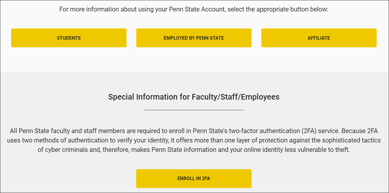 Knowledge Article View - Penn State's IT Help Portal