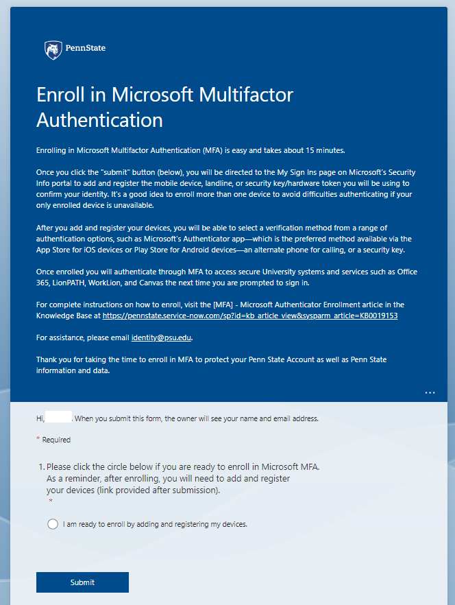 Knowledge Article View - Penn State's IT Help Portal